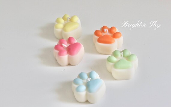 Paw Candle personalized Giftsbest Friend Gifthome - Etsy