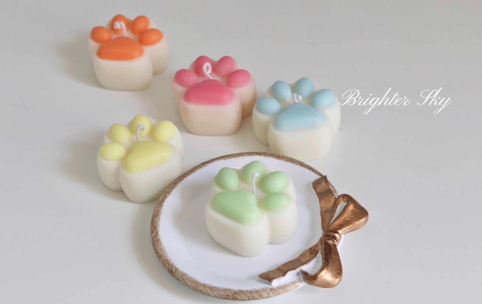 Paw Candle personalized Giftsbest Friend Gifthome - Etsy