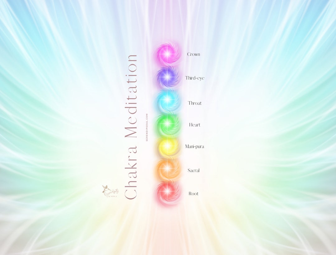 Chakra Centering Guided Meditation, Meditation Download - Etsy