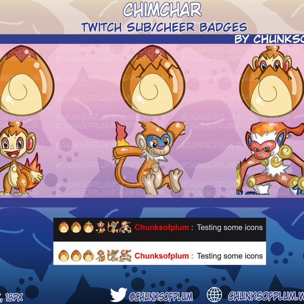 Chimchar - Etsy