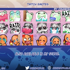Pedro Racoon Dance Animated Emote for Twitch, Instant Download - Etsy