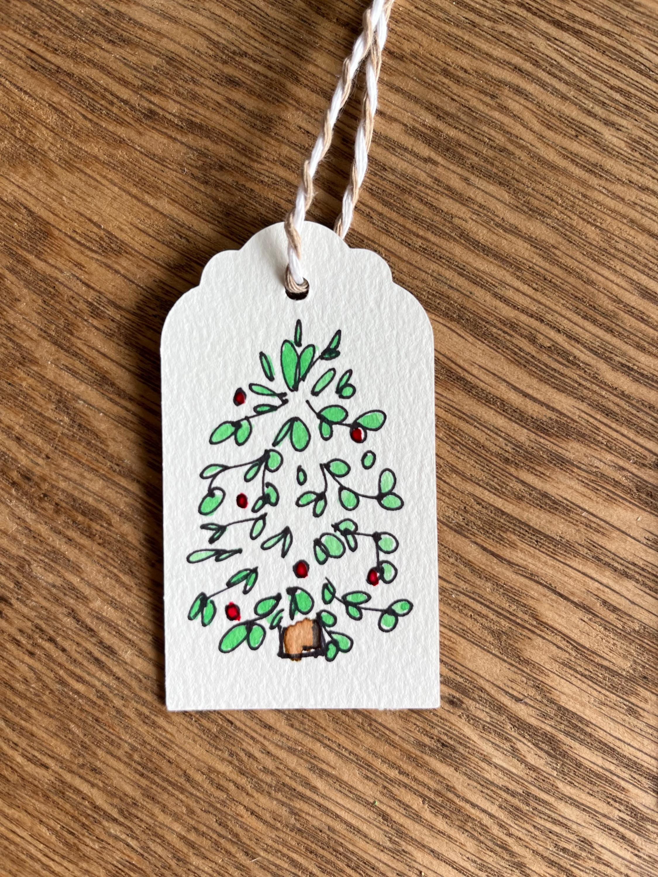 Watercolor Gift Tags - Etsy