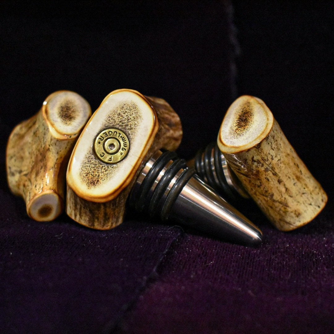 Original Antler Bottle Stopper - Etsy