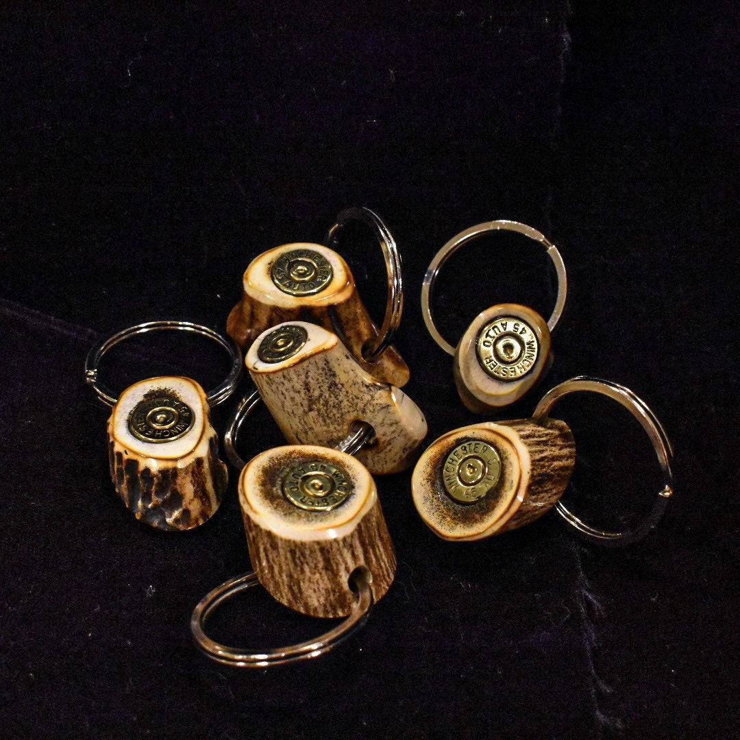 Antler Key Chain - Etsy