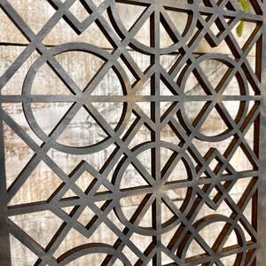 Cathedral Style "faux Wrought Iron" Wall Panels, Church Window Decor ...