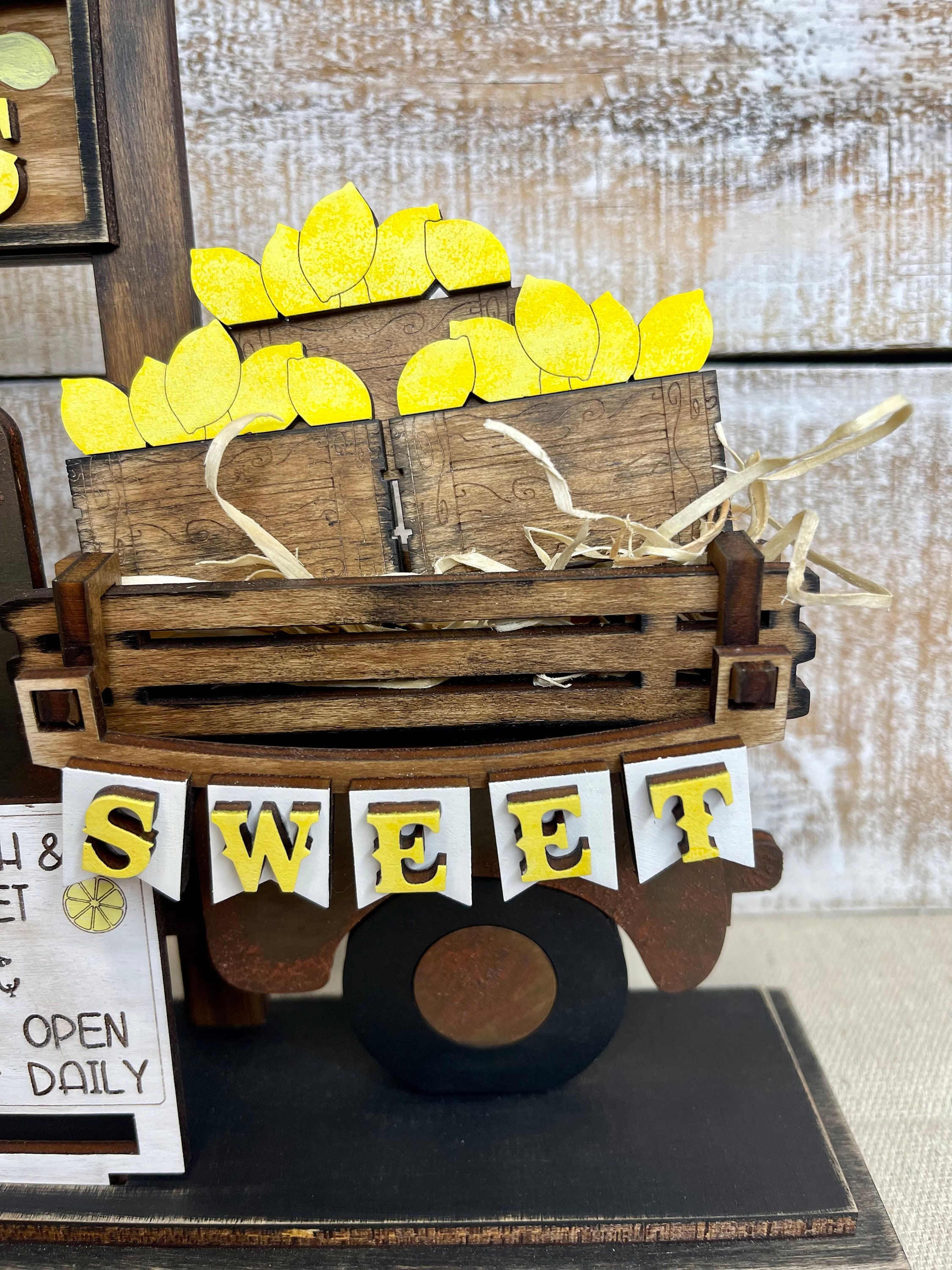 Lemon Inserts for the Farmhouse Truck,interchangeable, Lemons, Seasonal ...