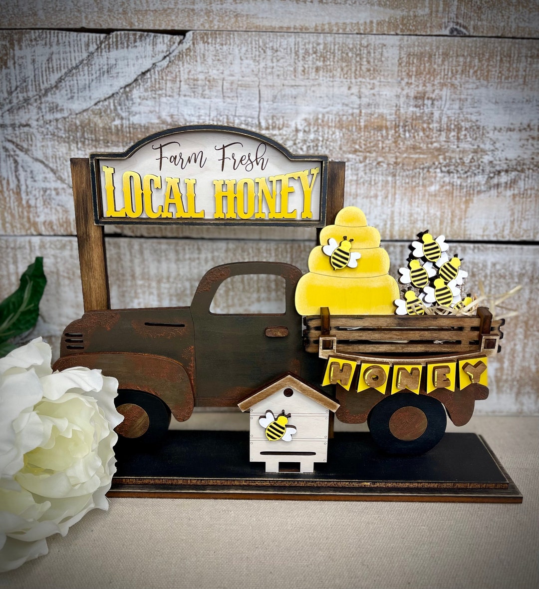 Interchangeable Honey Bee Inserts for the Farmhouse Truck, Bee Hives ...