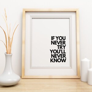 Printable Wall Art, Positive Vibes Quote, Inspiring Quote, Instant ...