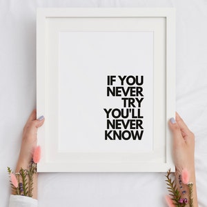 Printable Wall Art, Positive Vibes Quote, Inspiring Quote, Instant ...