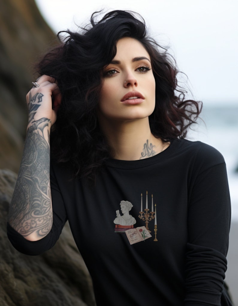 Gildan 5000 Black Shirt Mockup: Rock, Goth, Alt (digital Download ...