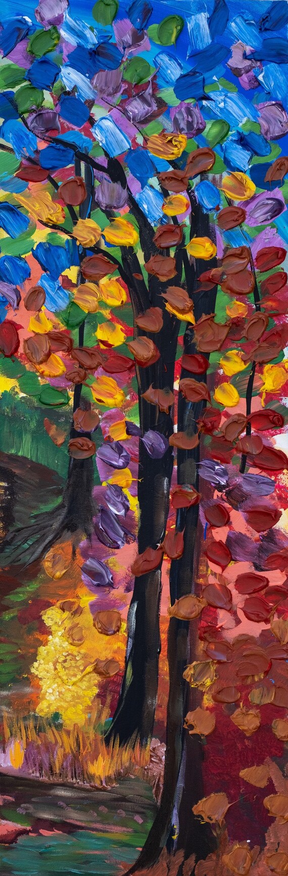 Easy Abstract Paintings Of Trees