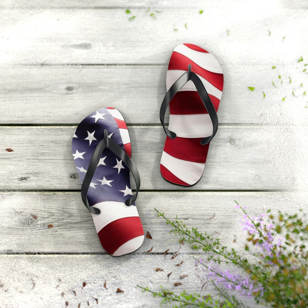 Independence Flip Flops | American Flag | Patriot | Freedom | 4th of ...