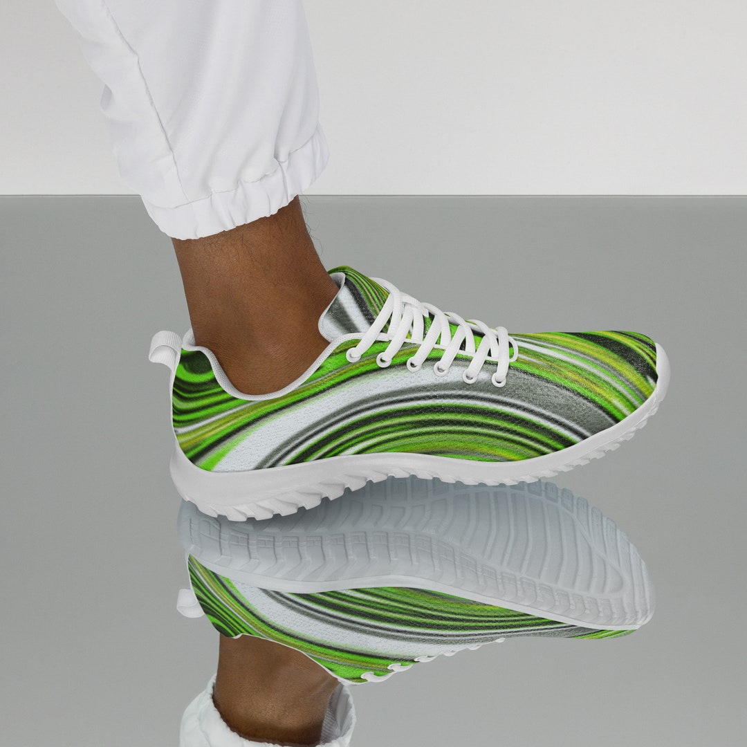 Bold and Vibrant Men's Athletic Shoe | Dad Shoe | Boyfriend Gift | Shoe ...