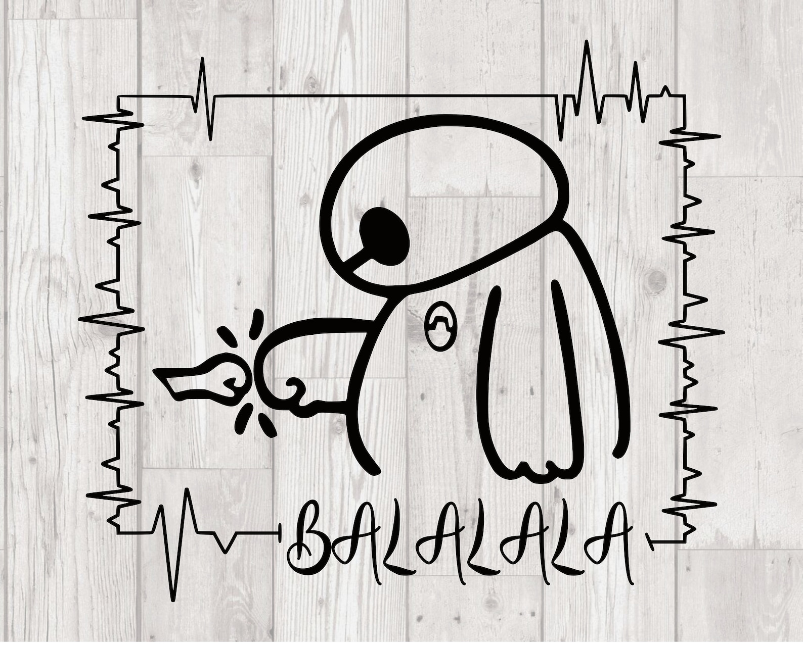 Balala Svg, Png, Eps, Jpg, Baymax SVG, Big Hero 6 Shirt, Cartoon Fist ...