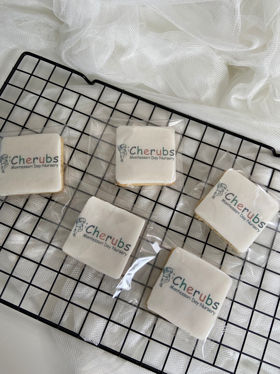 Corporate Biscuits Personalised Biscuits Printed Logo - Etsy UK