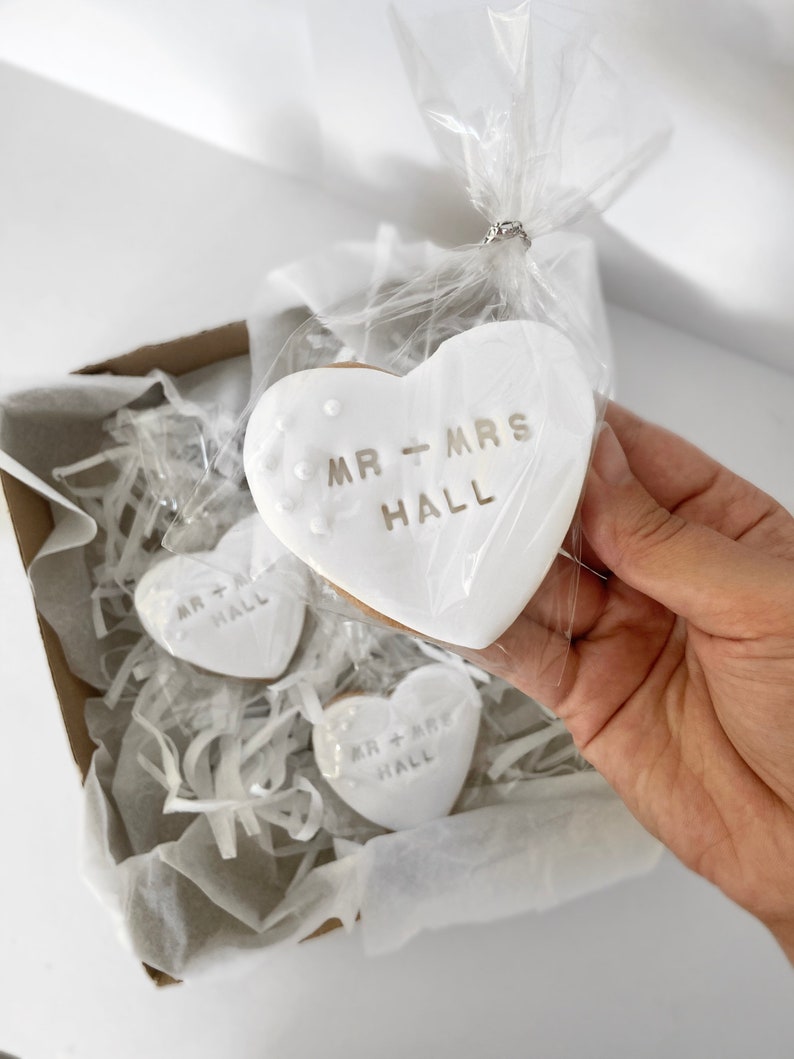 Personalised Wedding Favours With Date/ Cookies/ Wedding - Etsy