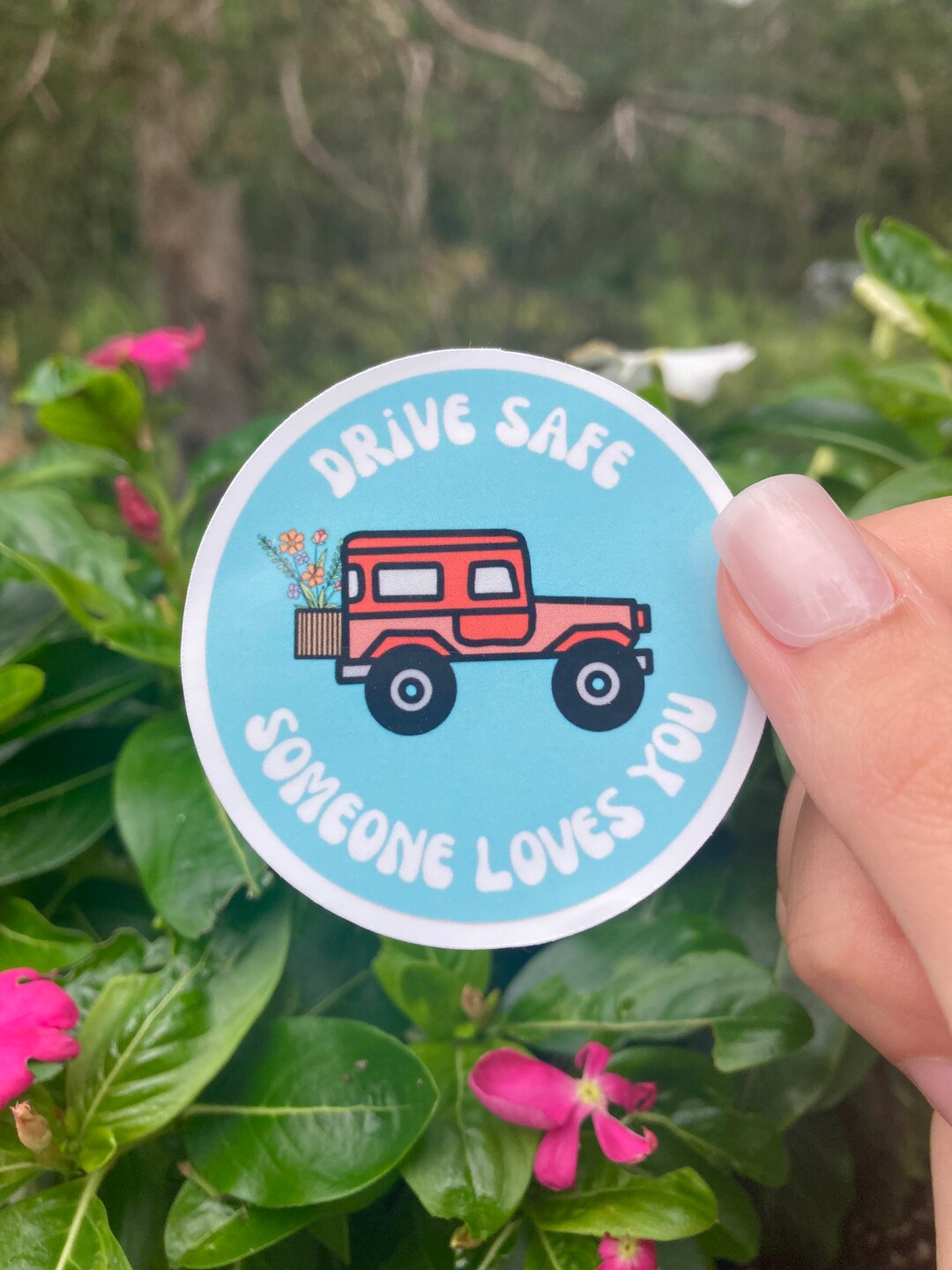 Drive Safe Someone Loves You Sticker | Driving Sticker| Sticker for Car ...