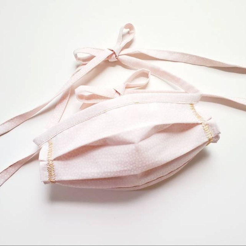 Tie Back Face Mask - Etsy