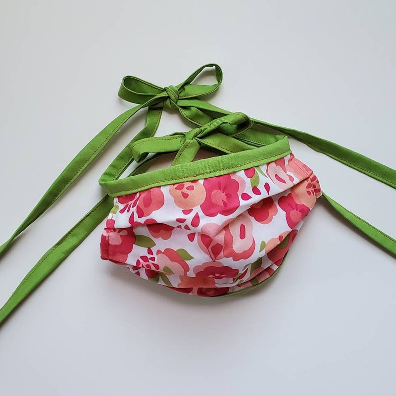 Tie Back Face Mask - Etsy