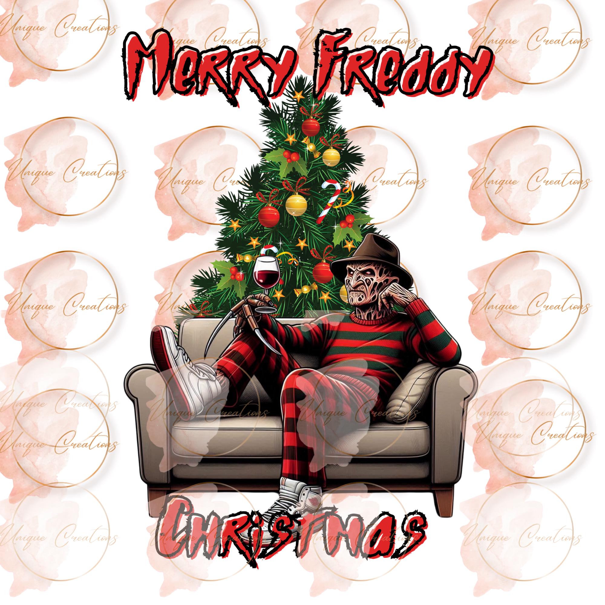 Freddy Krueger Christmas PNG File, Sublimation, Christmas - Etsy