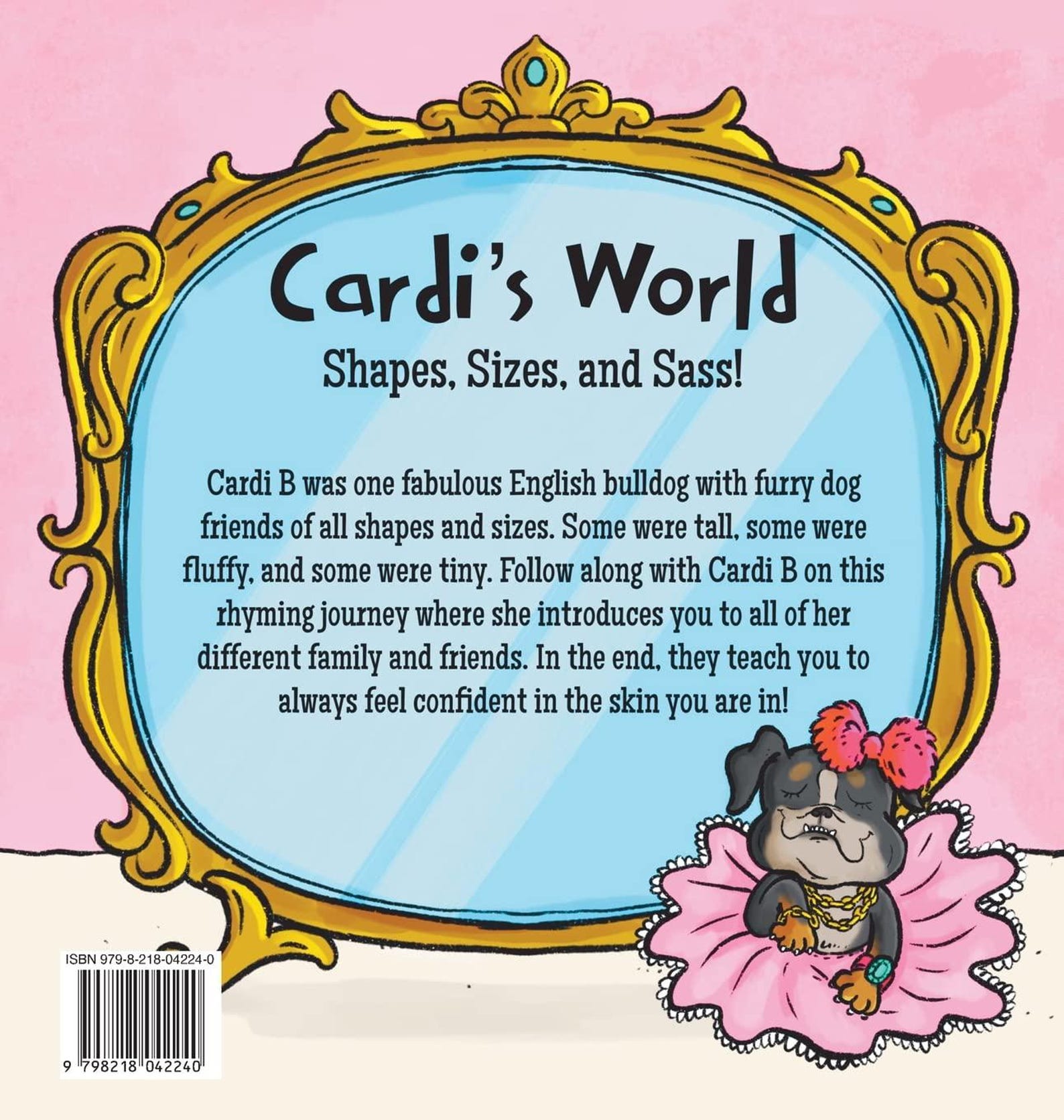 Cardi's World Children's Book Series About Cardi B the English Bulldog ...