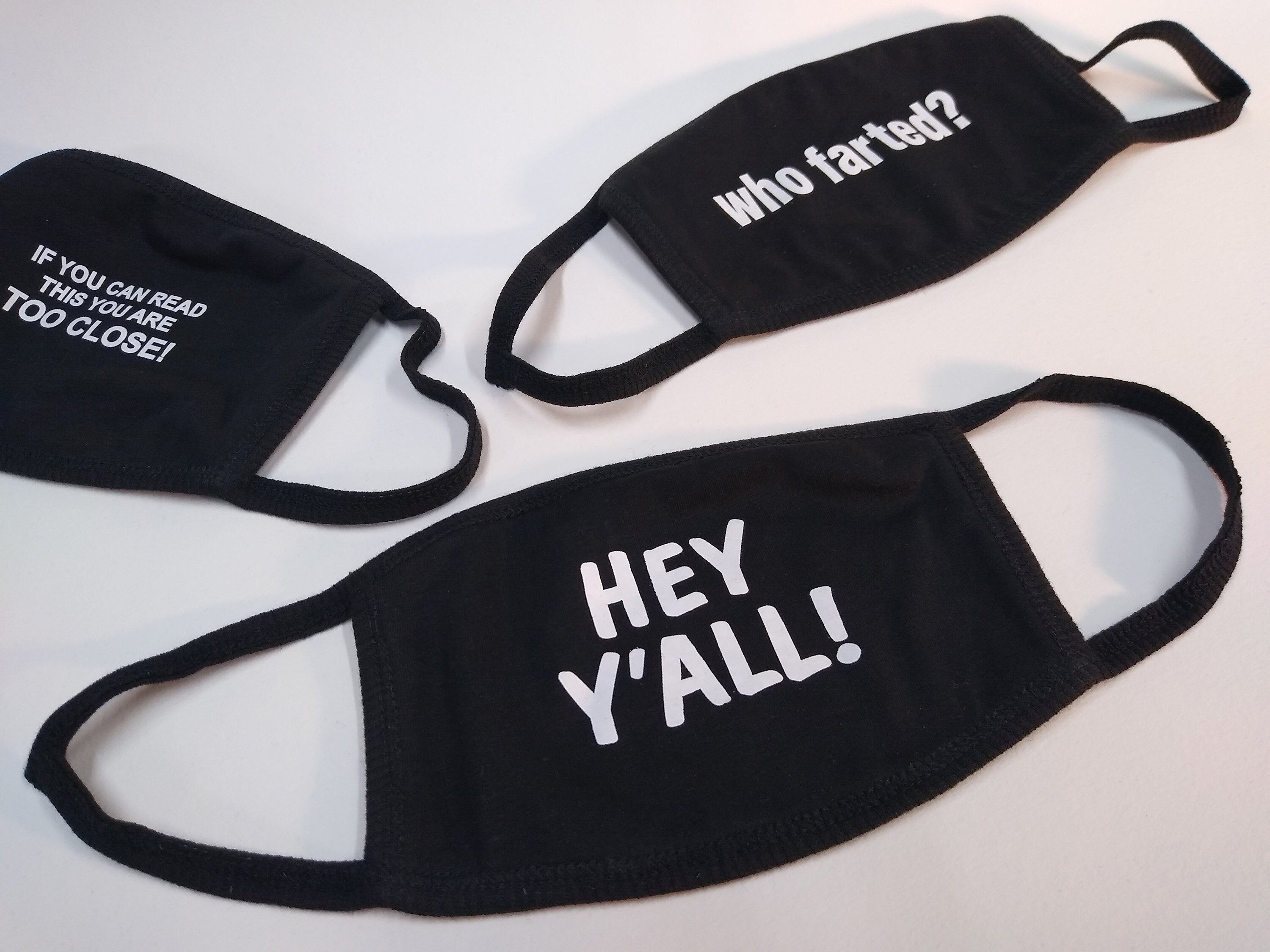 Funny Face Mask Emc2 Washable Cotton Facemask with earloops | Etsy