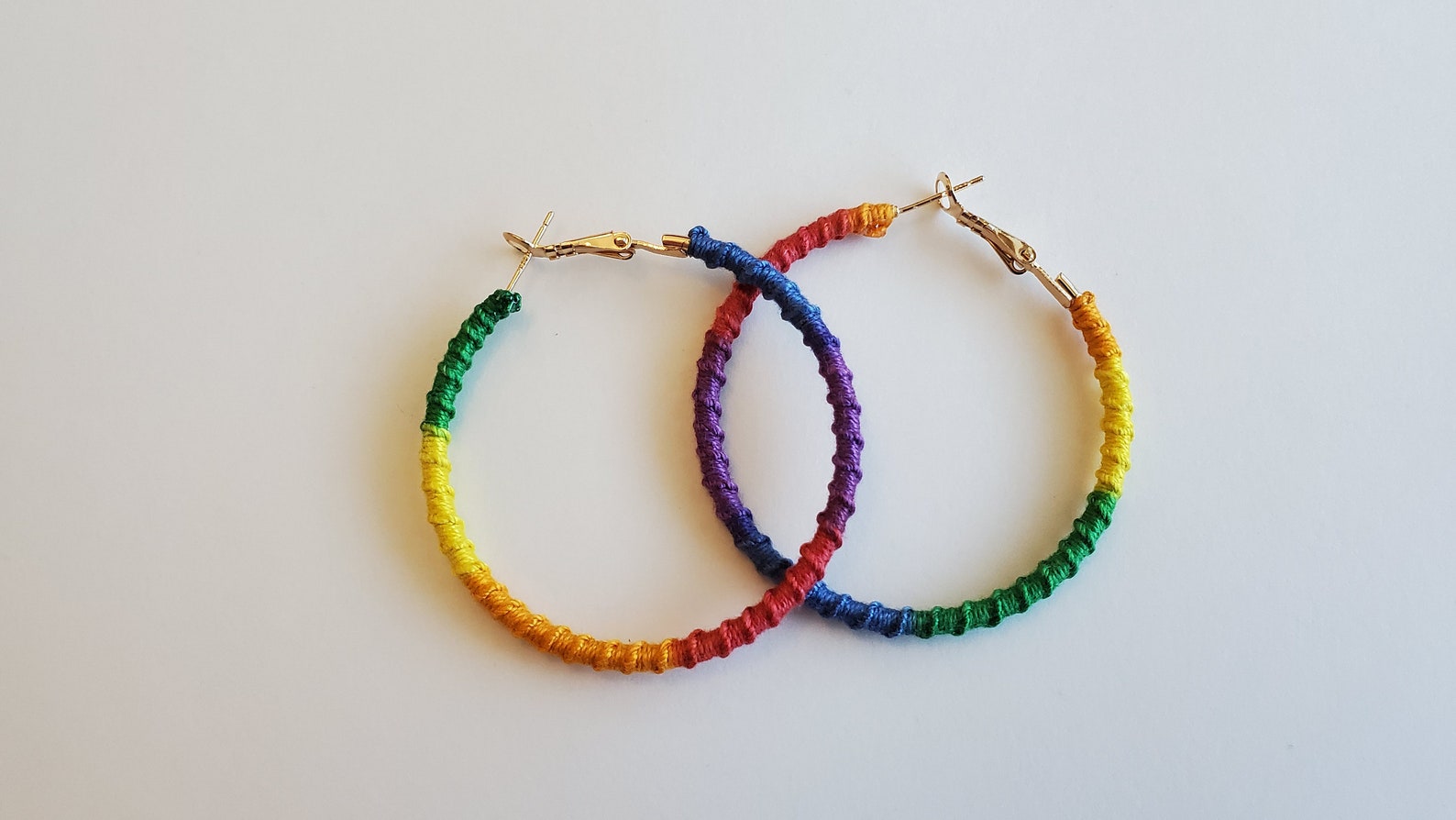 Friendship Earrings Rainbow - Etsy