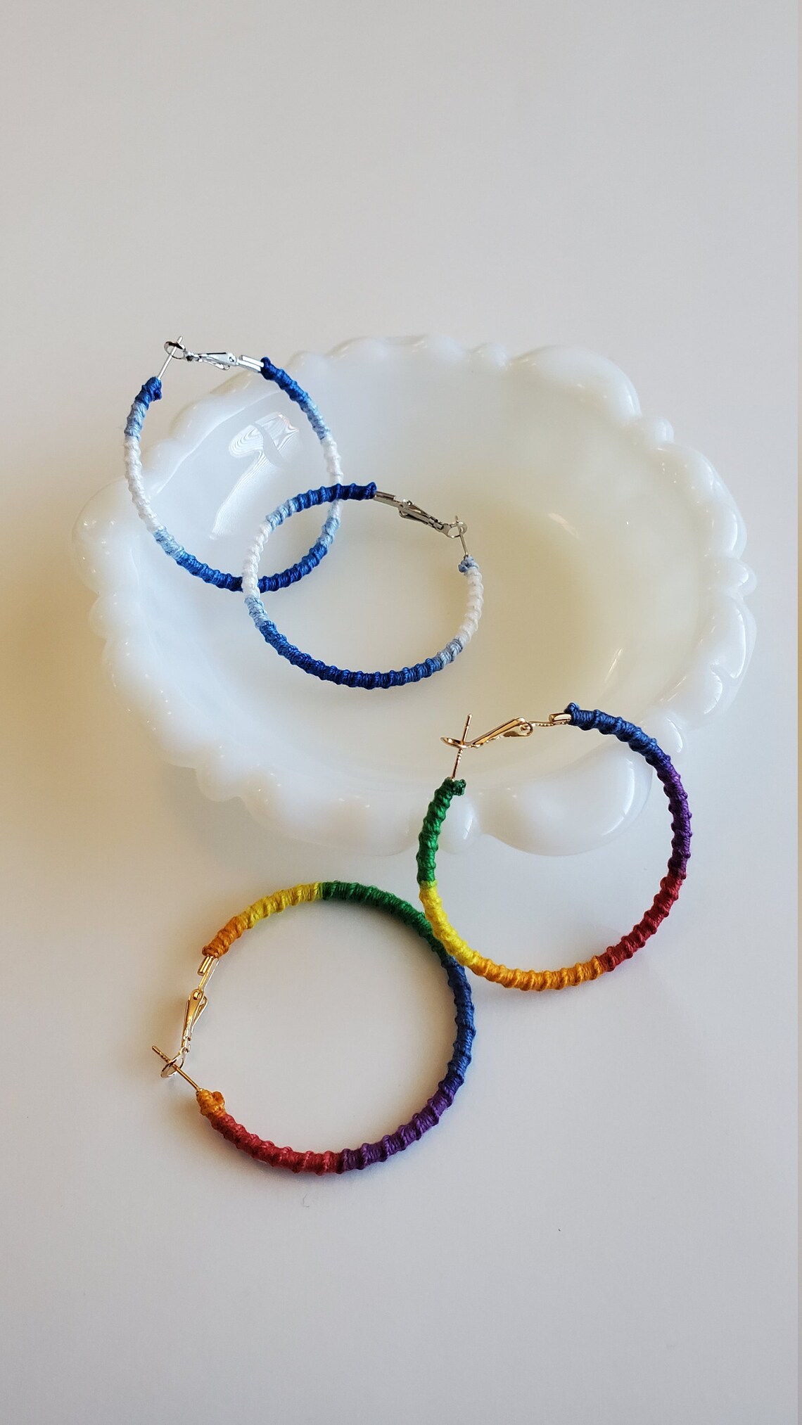 Friendship Earrings- Rainbow - Etsy