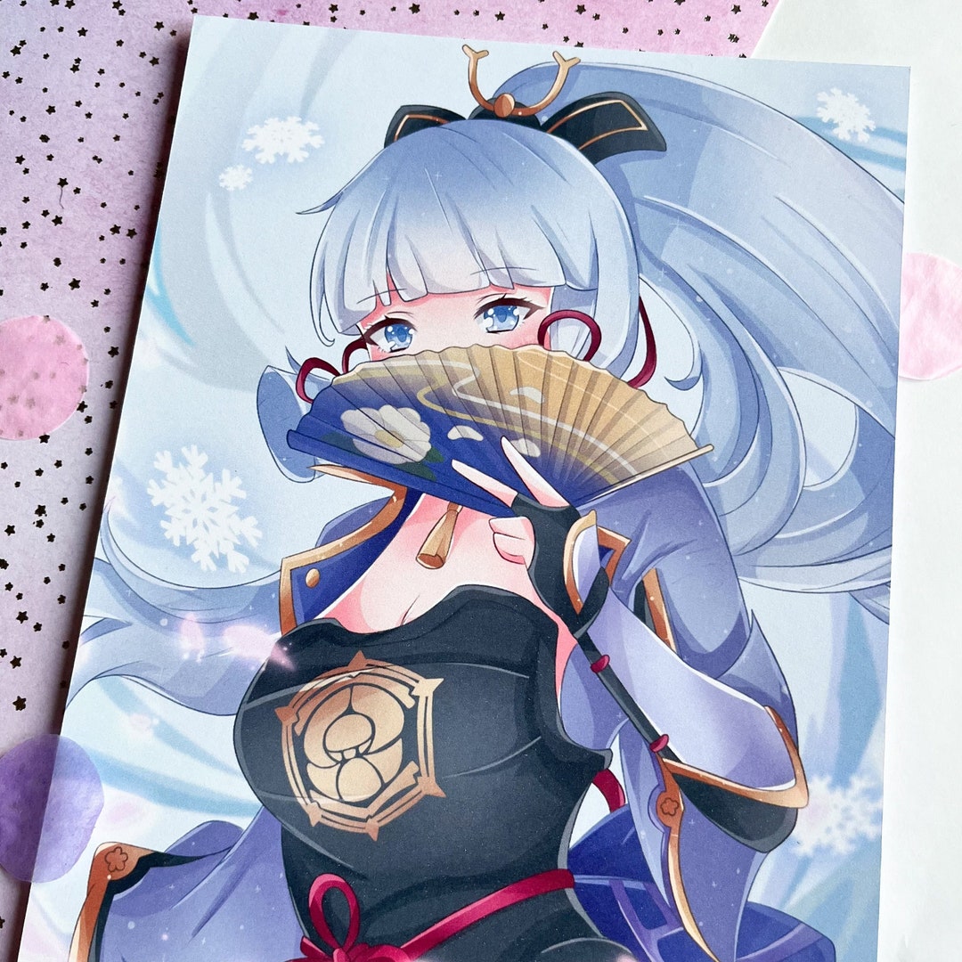 Ayaka Genshin Impact // Print - Etsy