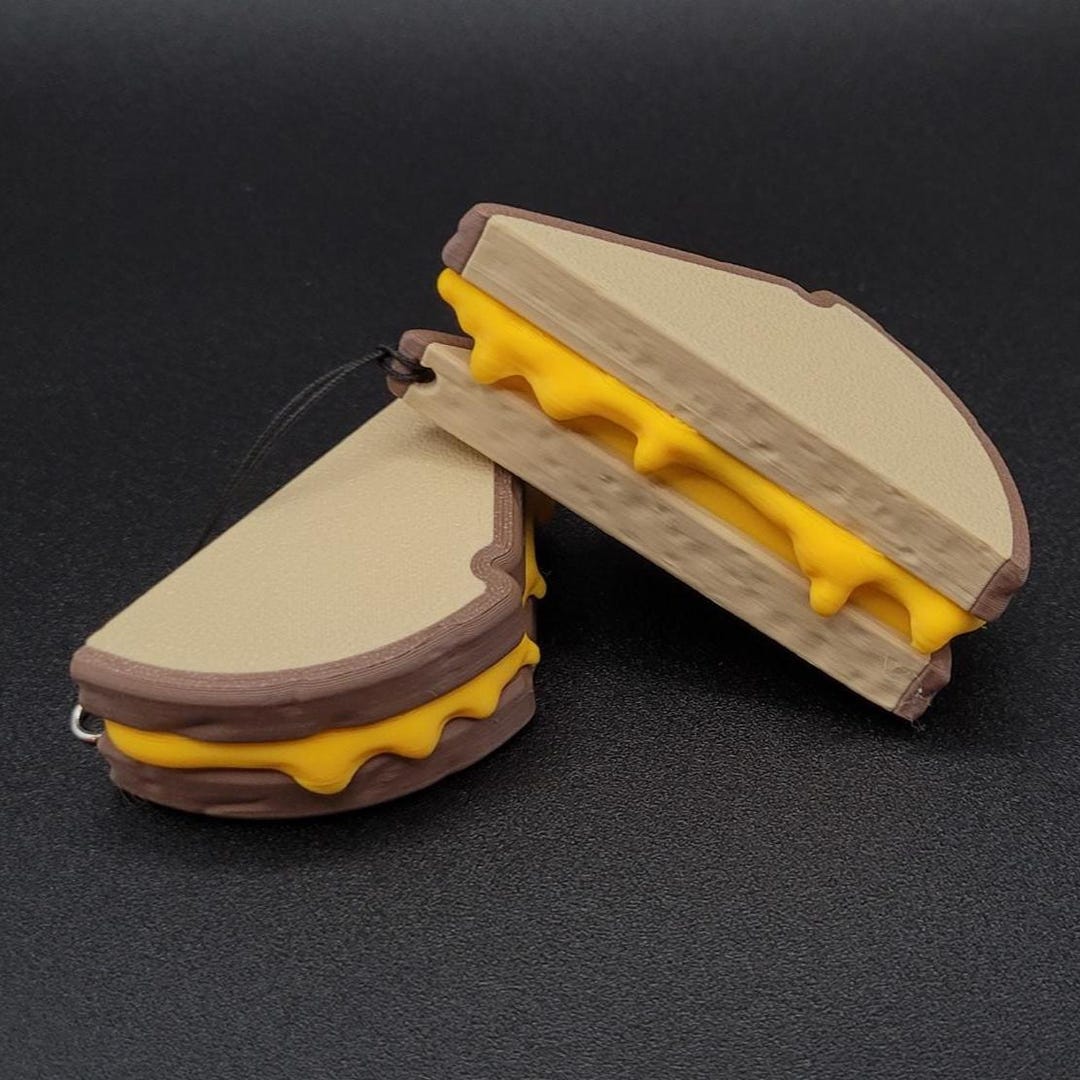 Grilled Cheese Clicker Fidget - Irresistibly Satisfying! - Etsy