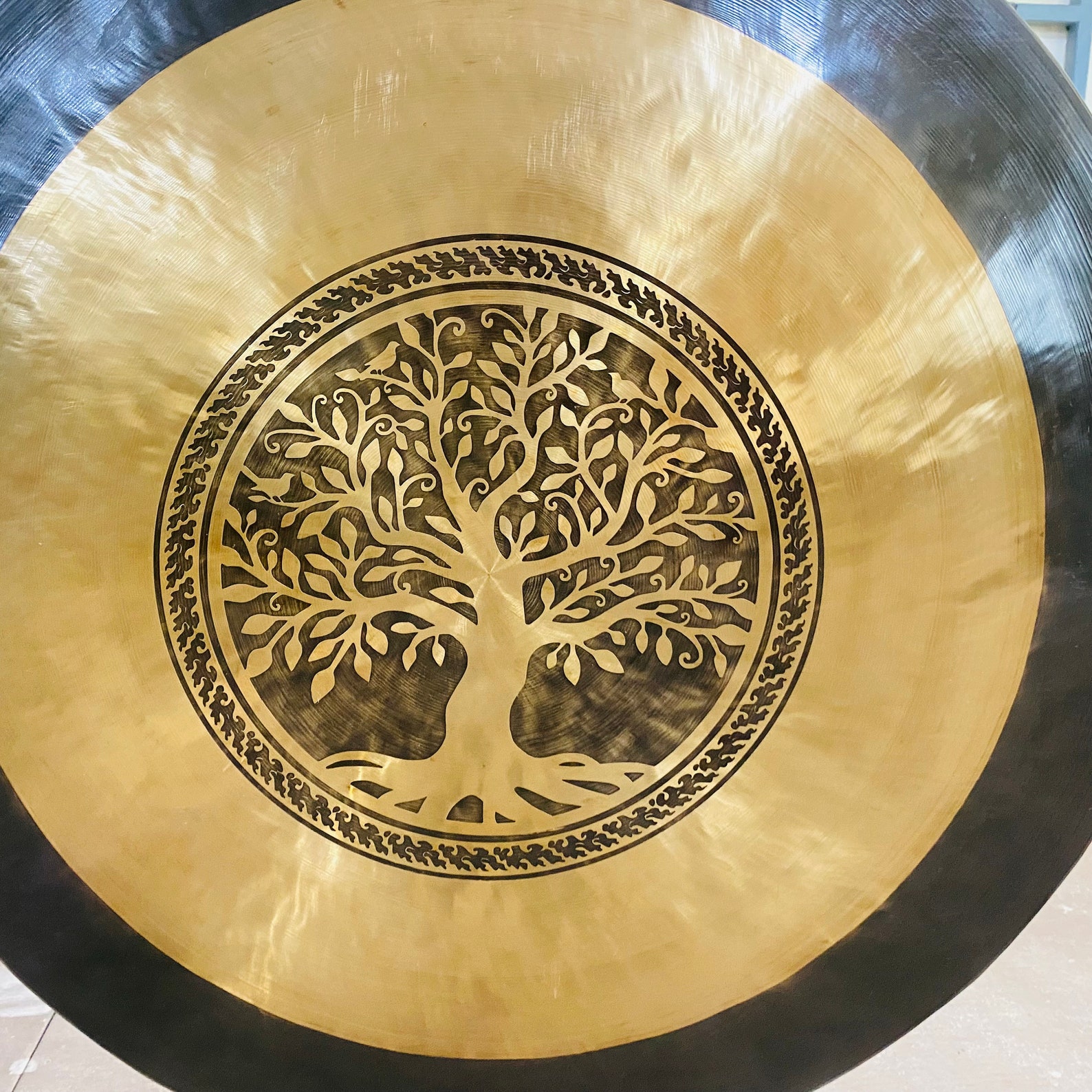 Extra Large Tree of Life Gong: Handmade Sound Healing Instrument - Etsy