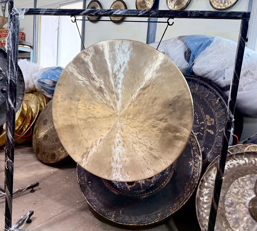 35cm to 100cm Plain Tibetan Gong Bell-brilliant Sound Quality-available ...