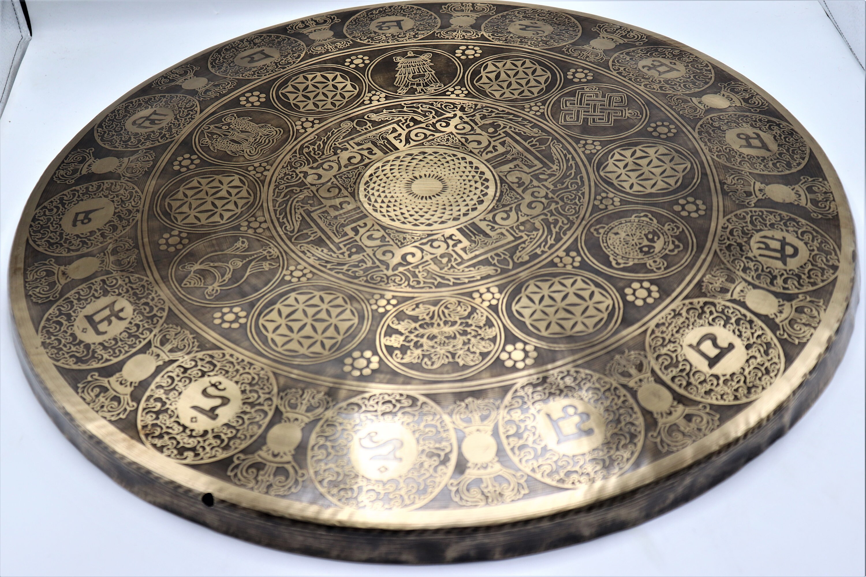 23 Inches Diameter Gong-hand Made Gong From Nepal-mantra - Etsy