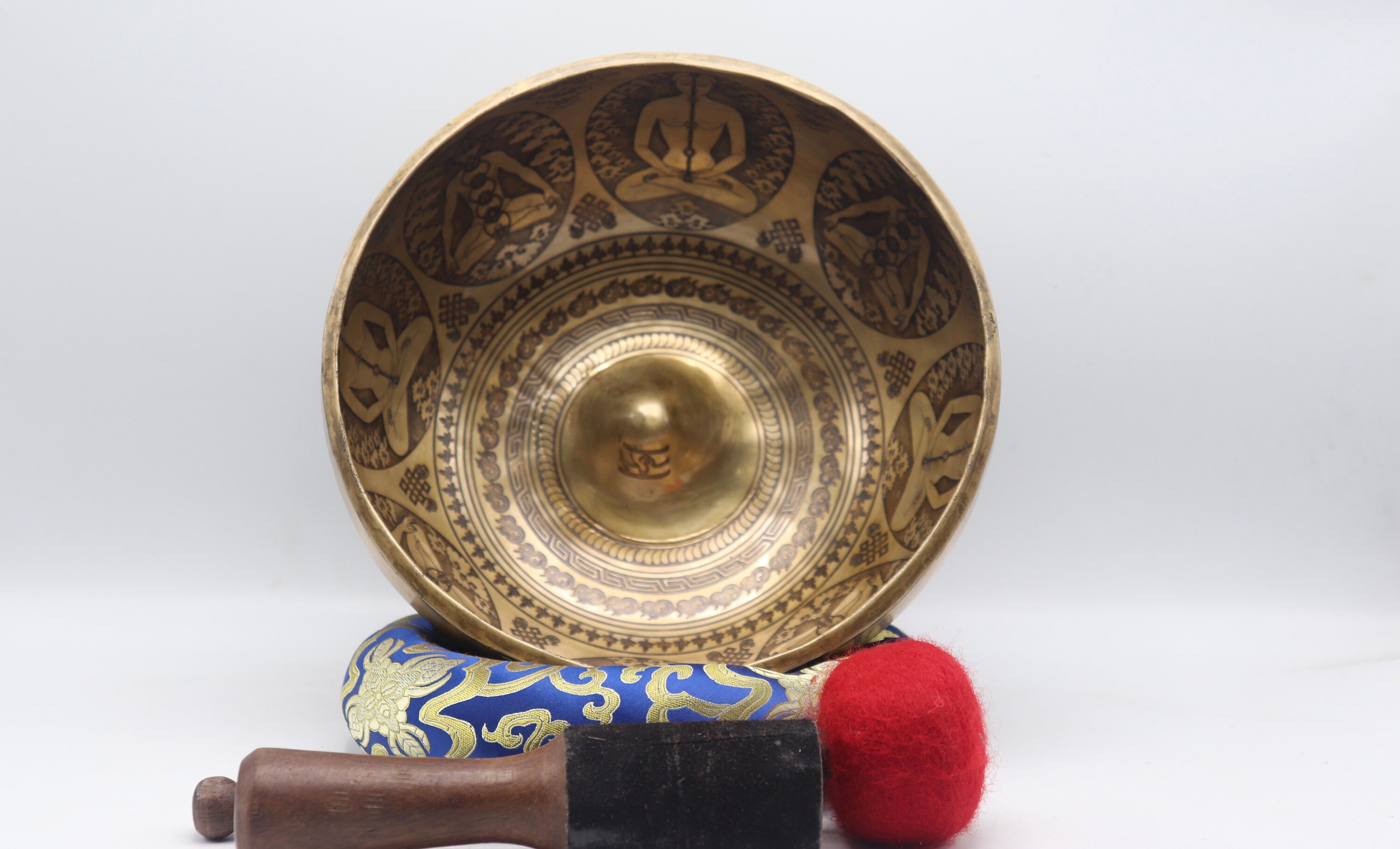 10 Inches Super Fine Hand Made Lingam Singing Bowl Meditation Yoga ...