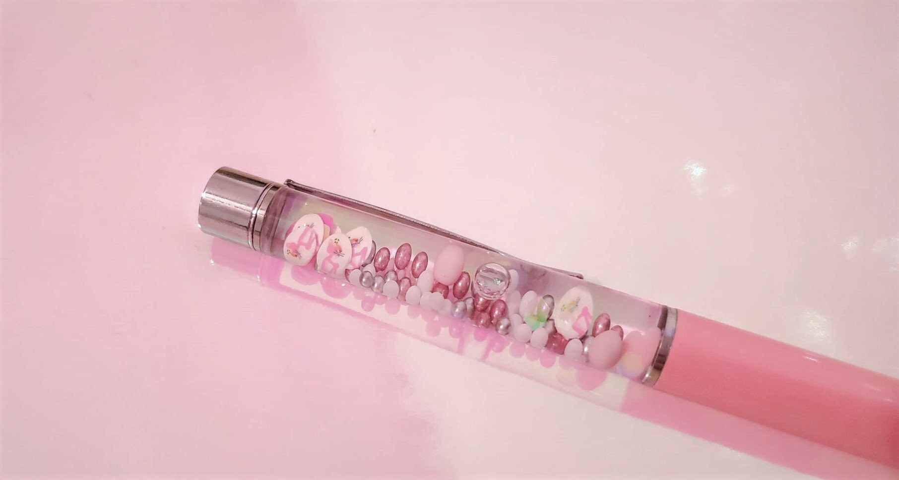 Panther float pen pink | Etsy