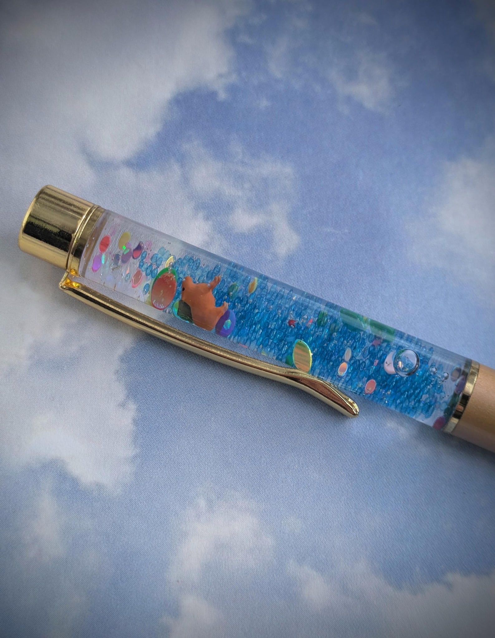 Capybara (3D Mini Figure Float Pen) - Etsy