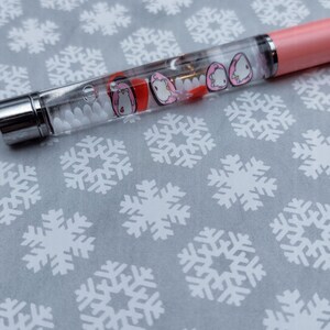 Penguins in Snow Float Pen - Etsy
