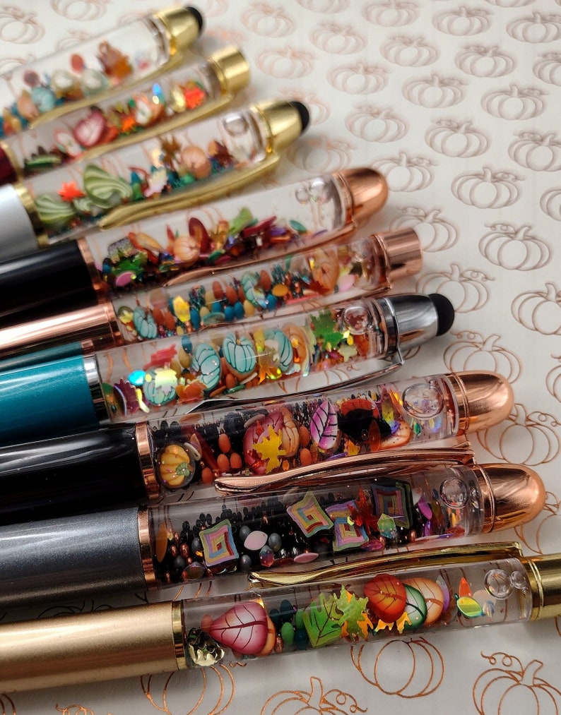Fall Theme Float Pen! (different Versions to Choose) - Etsy