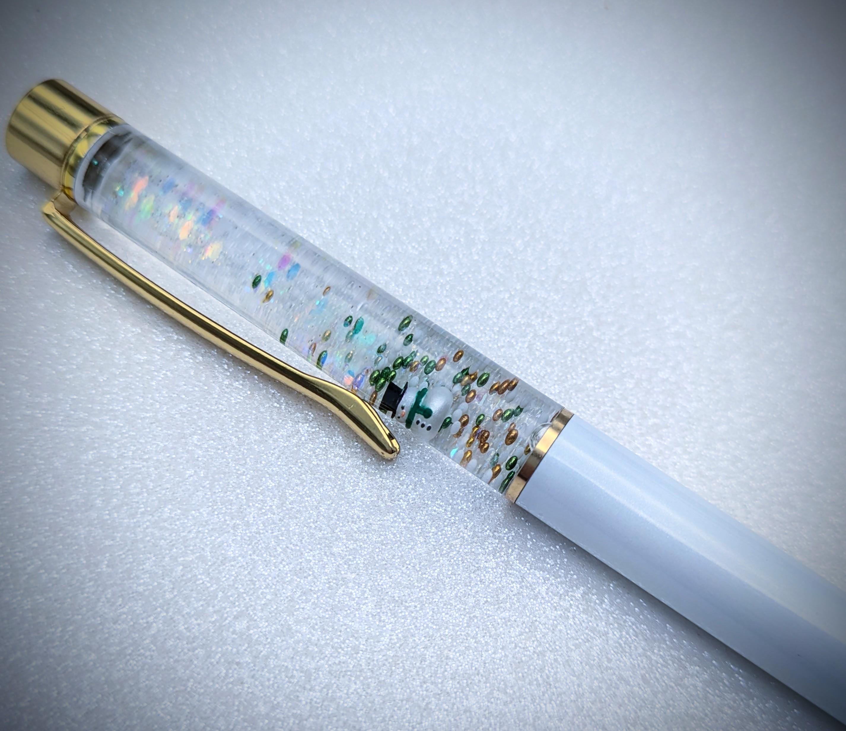 Pen Pets 3D Mini Figure (snowman) Float Pen - Etsy