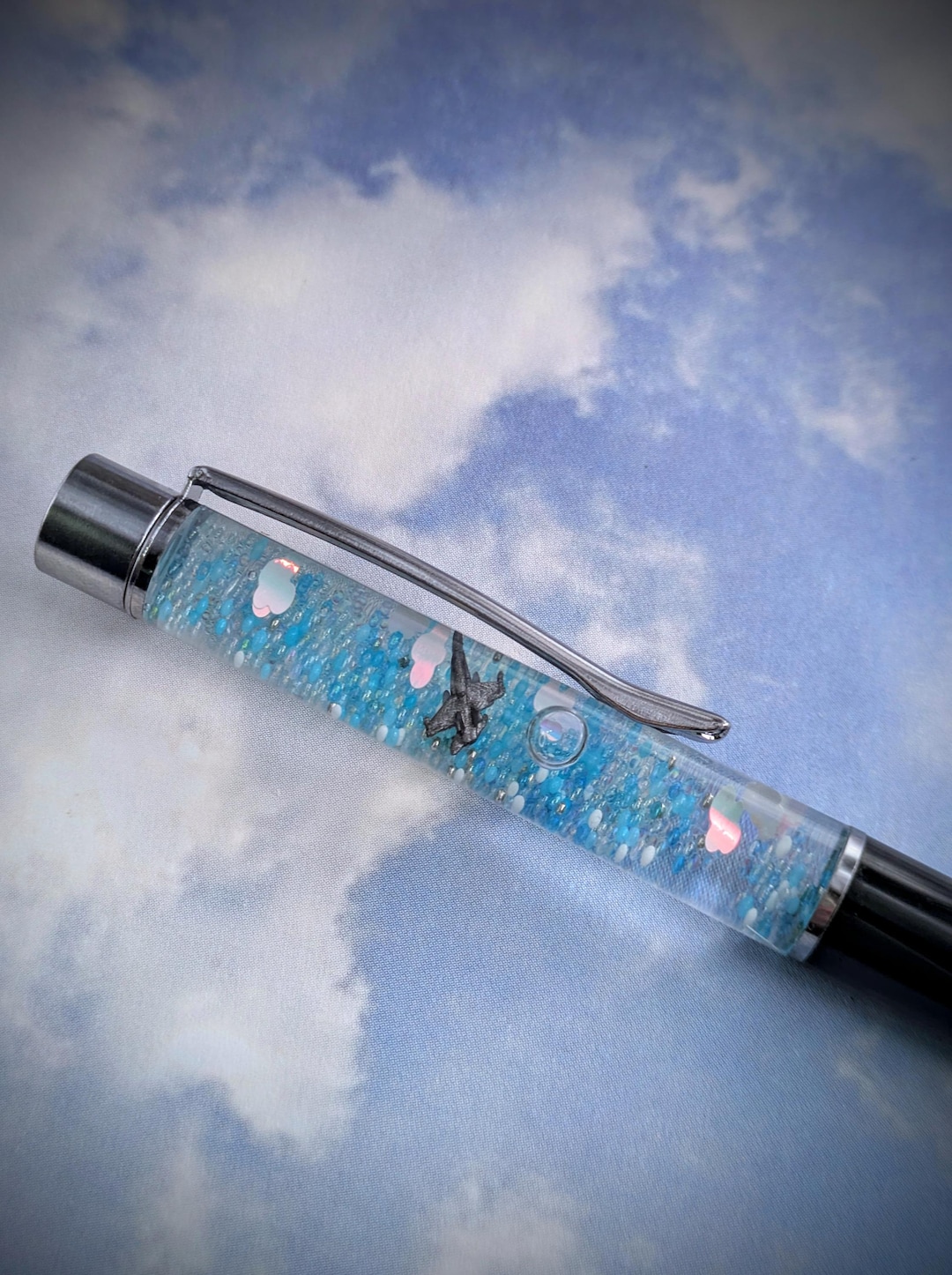 3D Mini Figure Pens (jet) Float Pen - Etsy