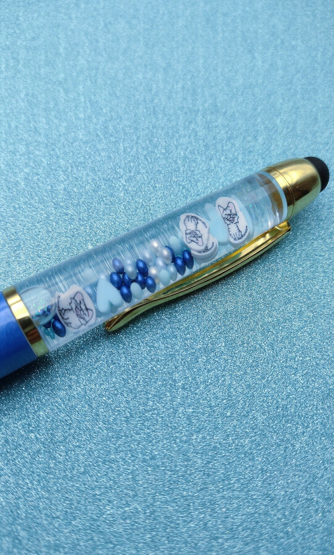 Cats Meow Float Pen (stylus Top) - Etsy