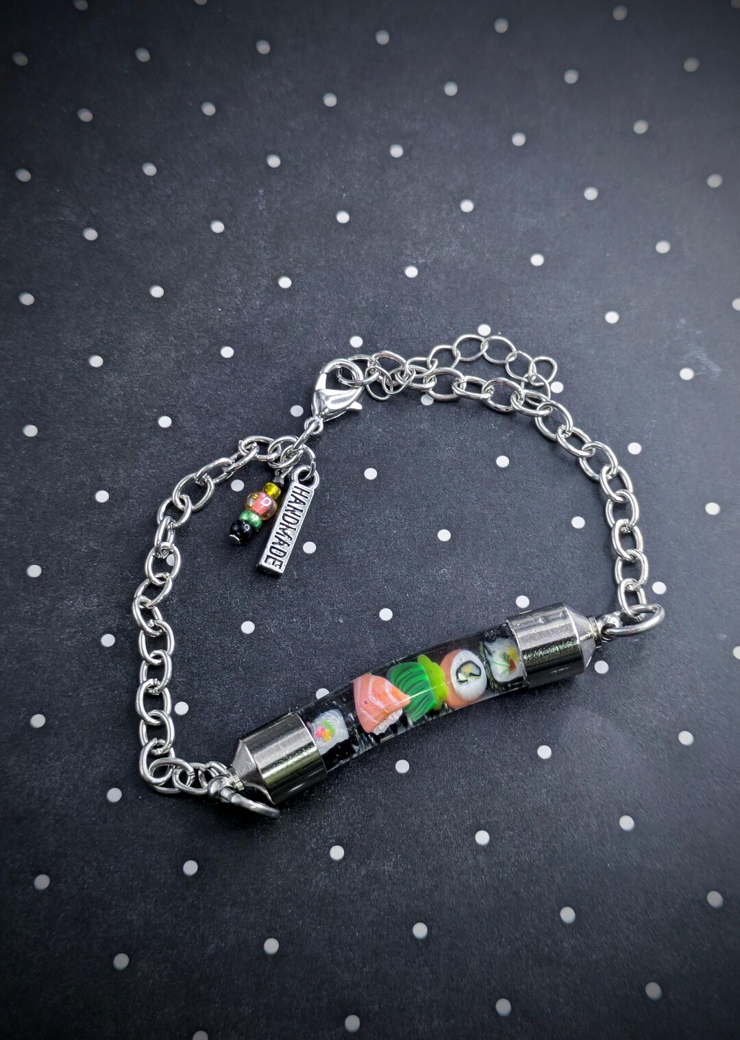 3D Vial Bracelet (sushi) - Etsy