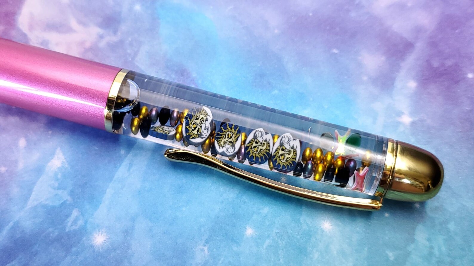 Sun and Moon Float Pen art Series - Etsy