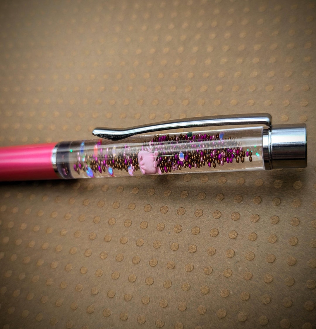 Pen Pets 3D Mini Figure Pens (piggy) Float Pen - Etsy