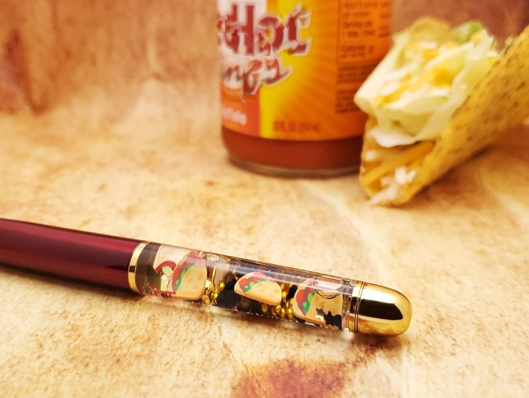Taco Lover Float Pen - Etsy