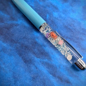 A Little Crabby (3D Mini Figure Pens Float Pen) - Etsy
