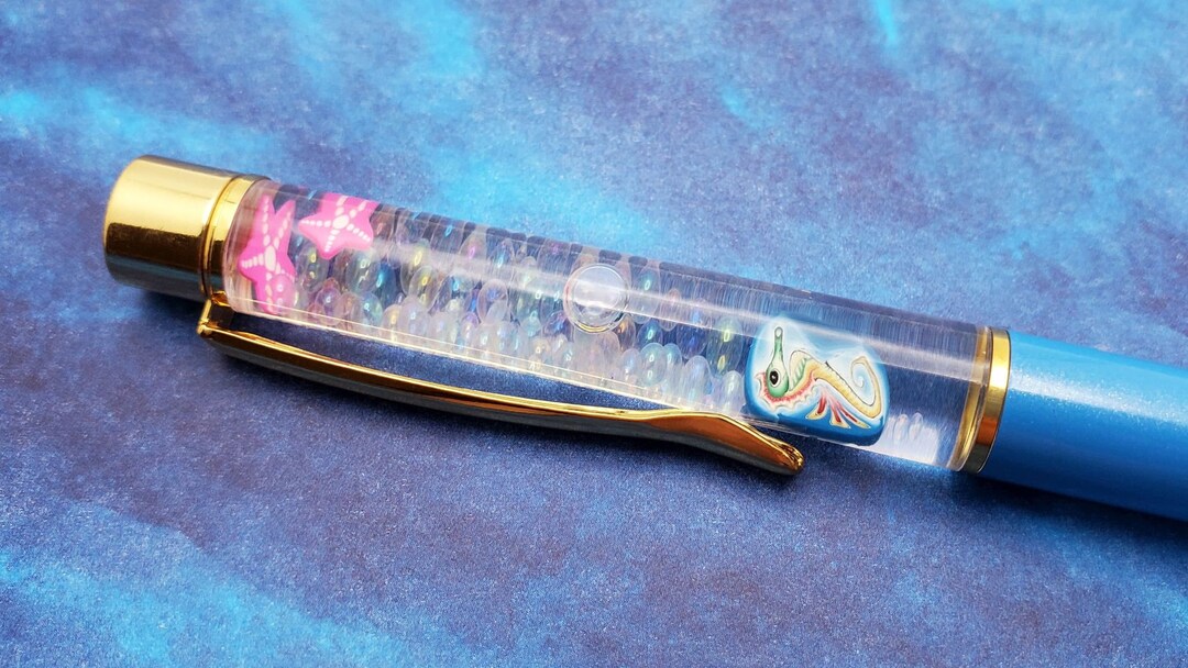 Seahorse Float Pen - Etsy