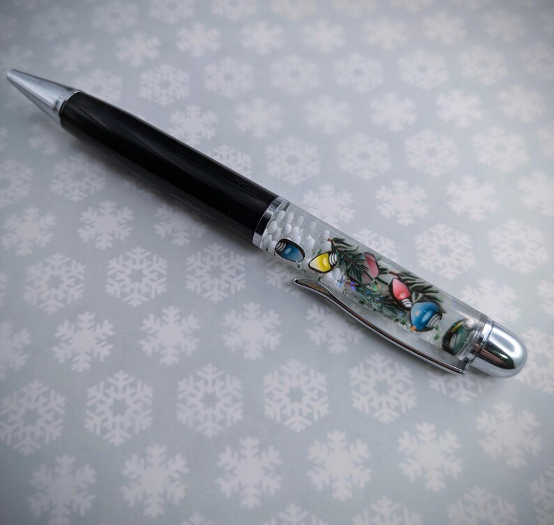 Christmas/winter Float Pens - Etsy