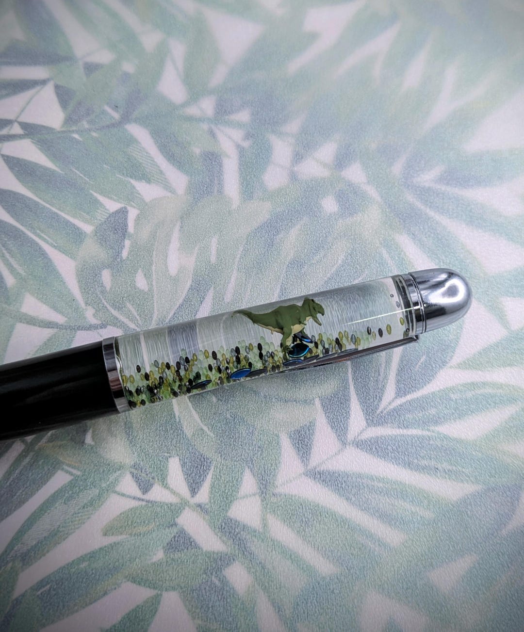 3D Miniature Figure Float Pen (t-rex) - Etsy