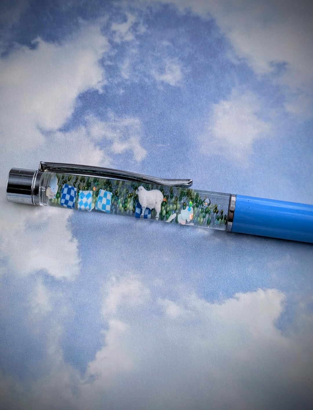 3D Miniature Figure Float Pen (sheep) - Etsy